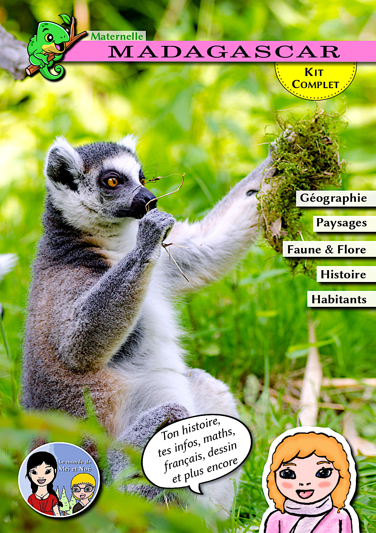 Kit complet Madagascar Maternelle